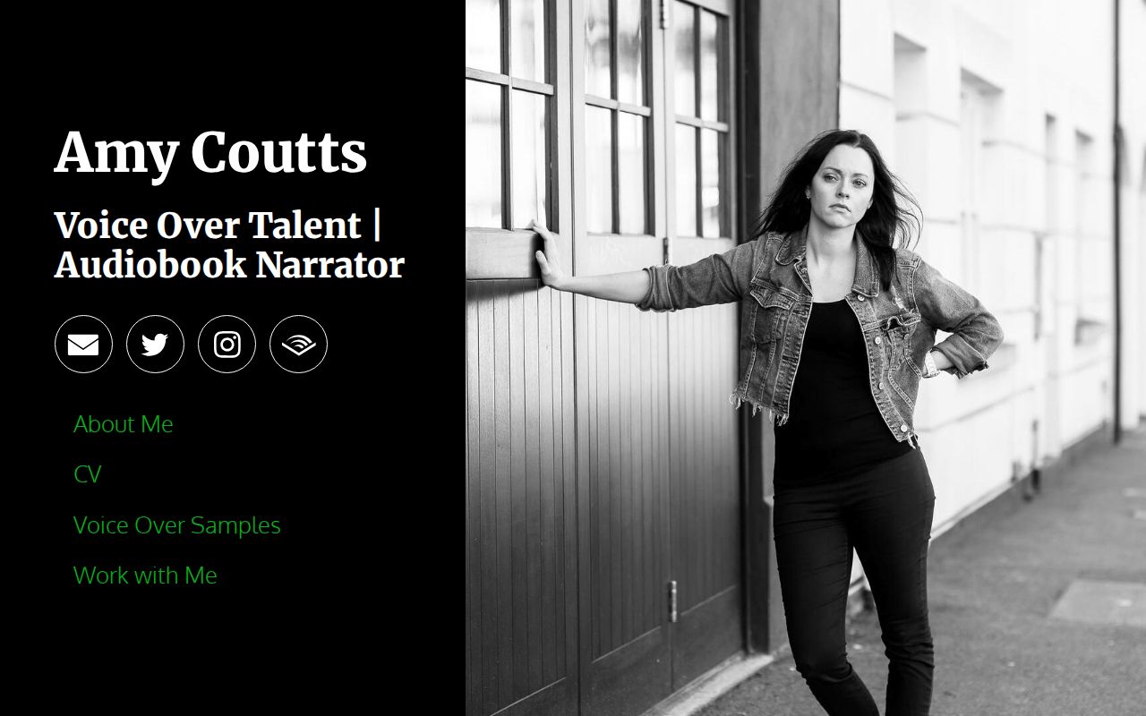 Amy Coutts - Voice Over Talent